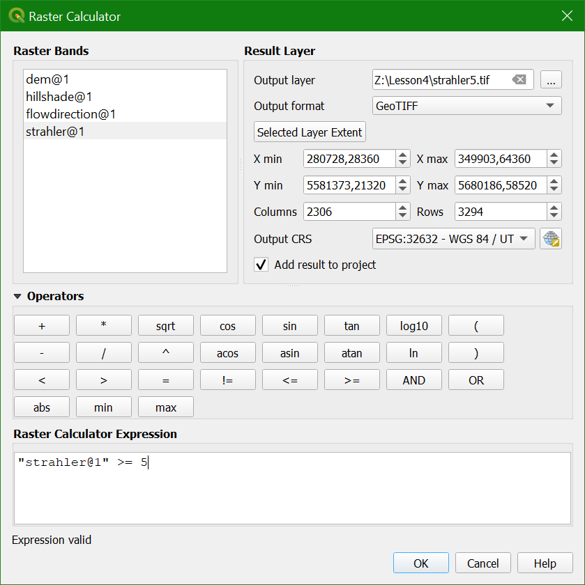 Tutorial Stream and Catchment Delineation using PCRaster in QGIS | OCWGIS
